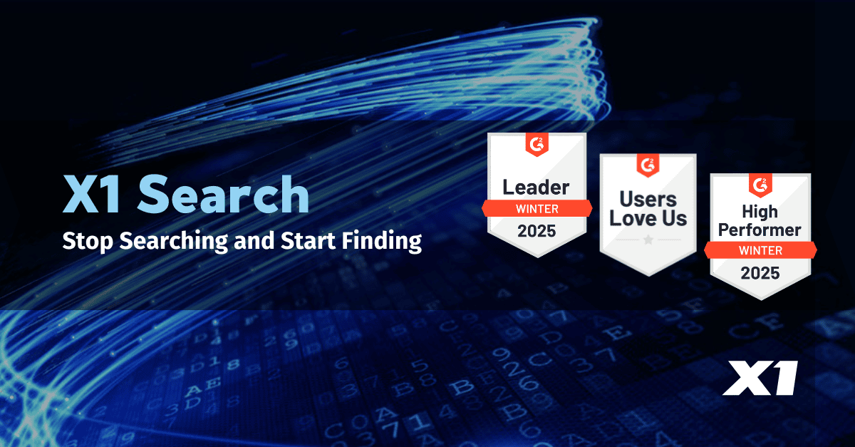 Stop Searching and Start Finding with X1 Search