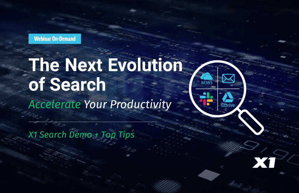 x1-search | X1 Discovery