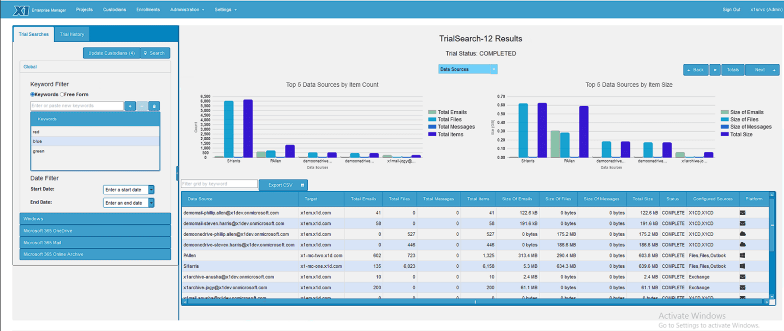 In-Place Data Discovery | X1 Discovery