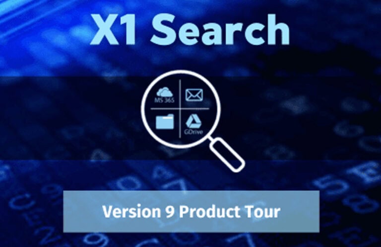 X1 Search – X1 Discovery